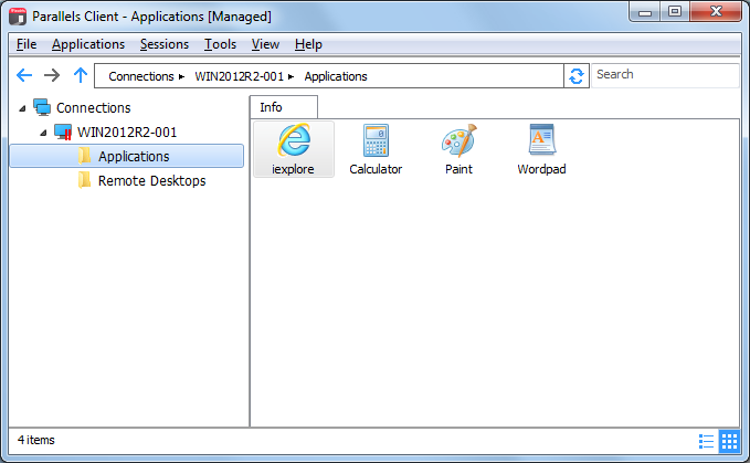 Installing Parallels Client Using an Invitation Email
